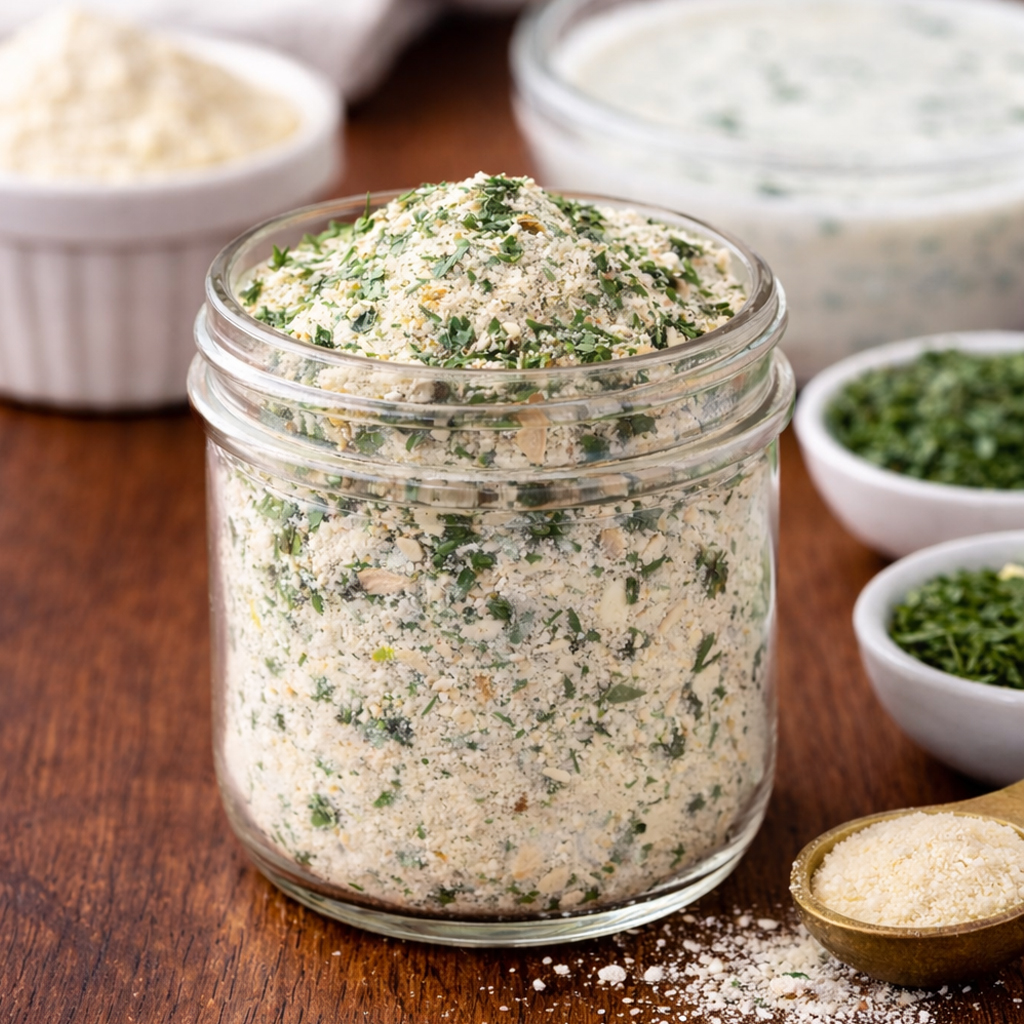 Homemade Buttermilk Ranch Seasoning Mix (Better Than Packets)